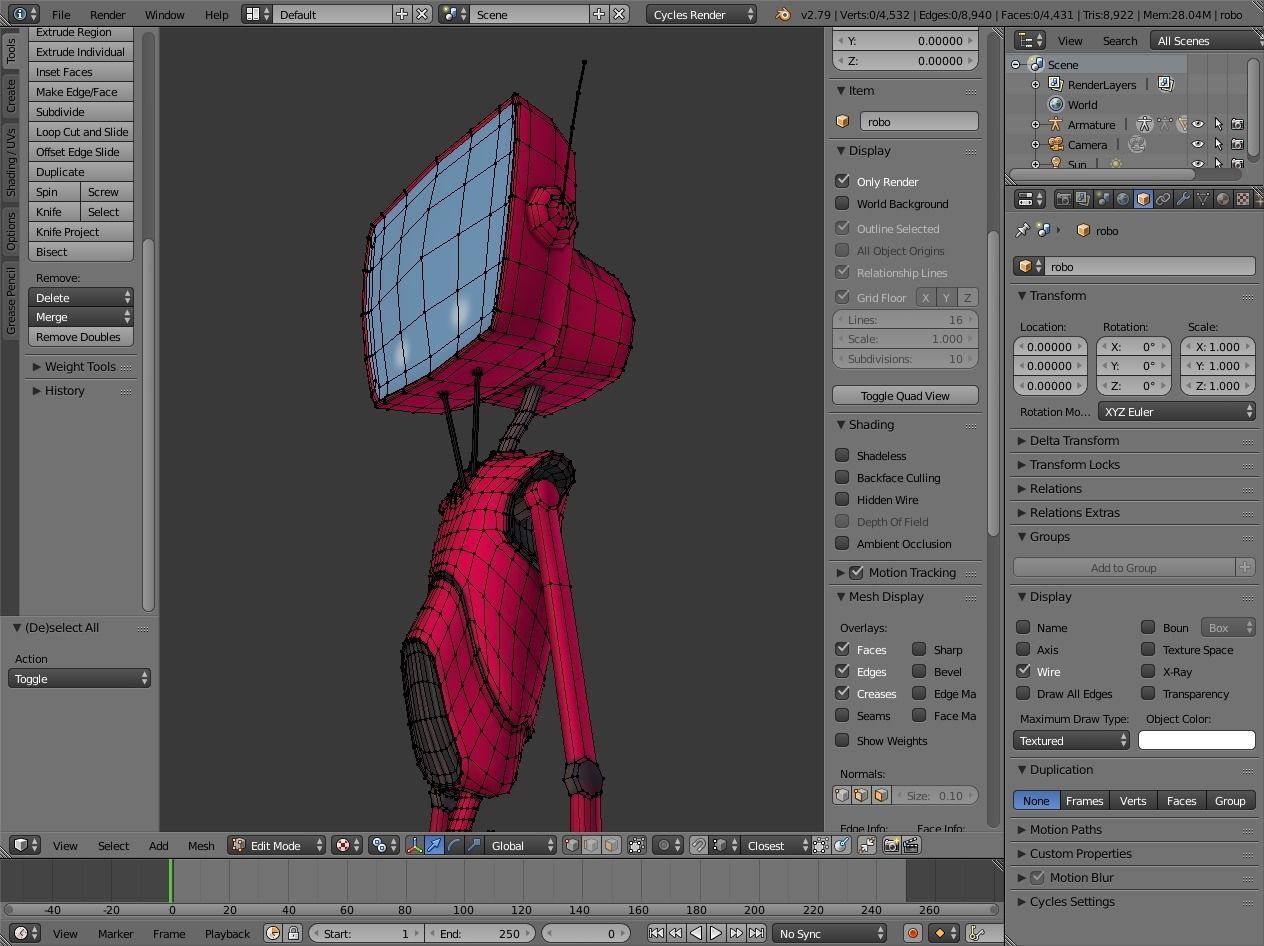 3D model robosan VR / AR / low-poly rigged | CGTrader