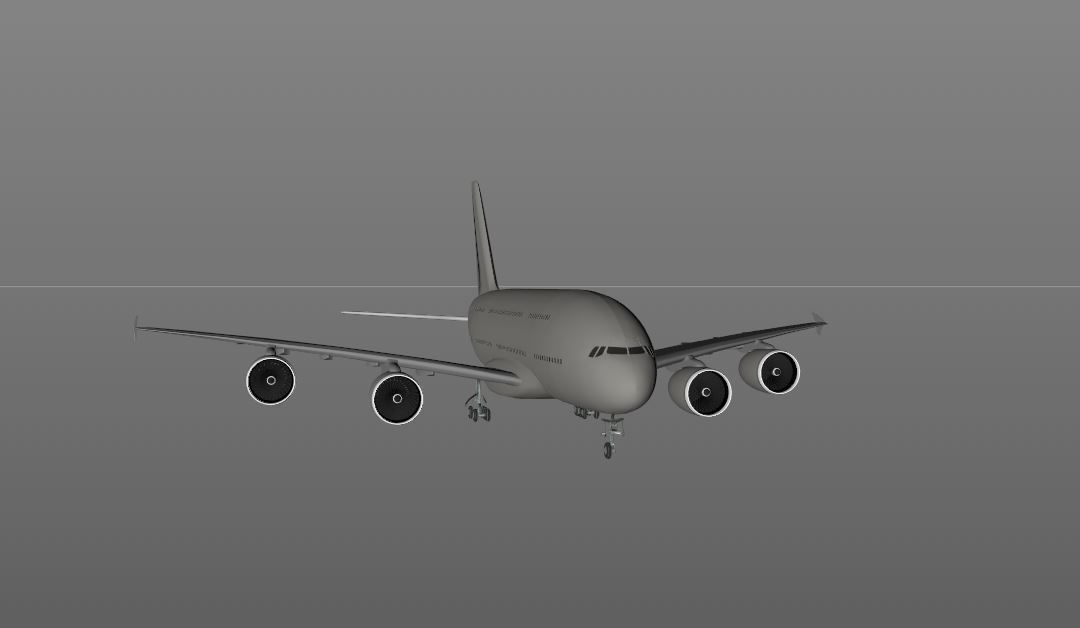 Airbus A380 - 3D model 3D model 3D printable | CGTrader