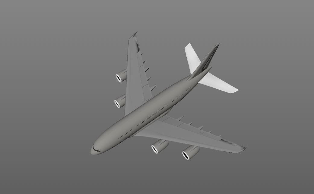 Airbus A380 - 3D model 3D model 3D printable | CGTrader