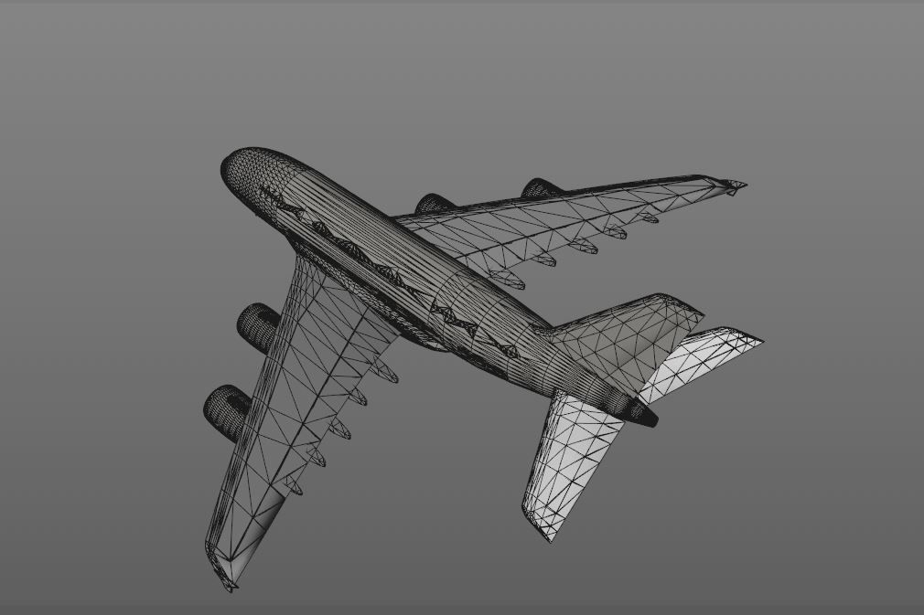Airbus A380 - 3D model 3D model 3D printable | CGTrader
