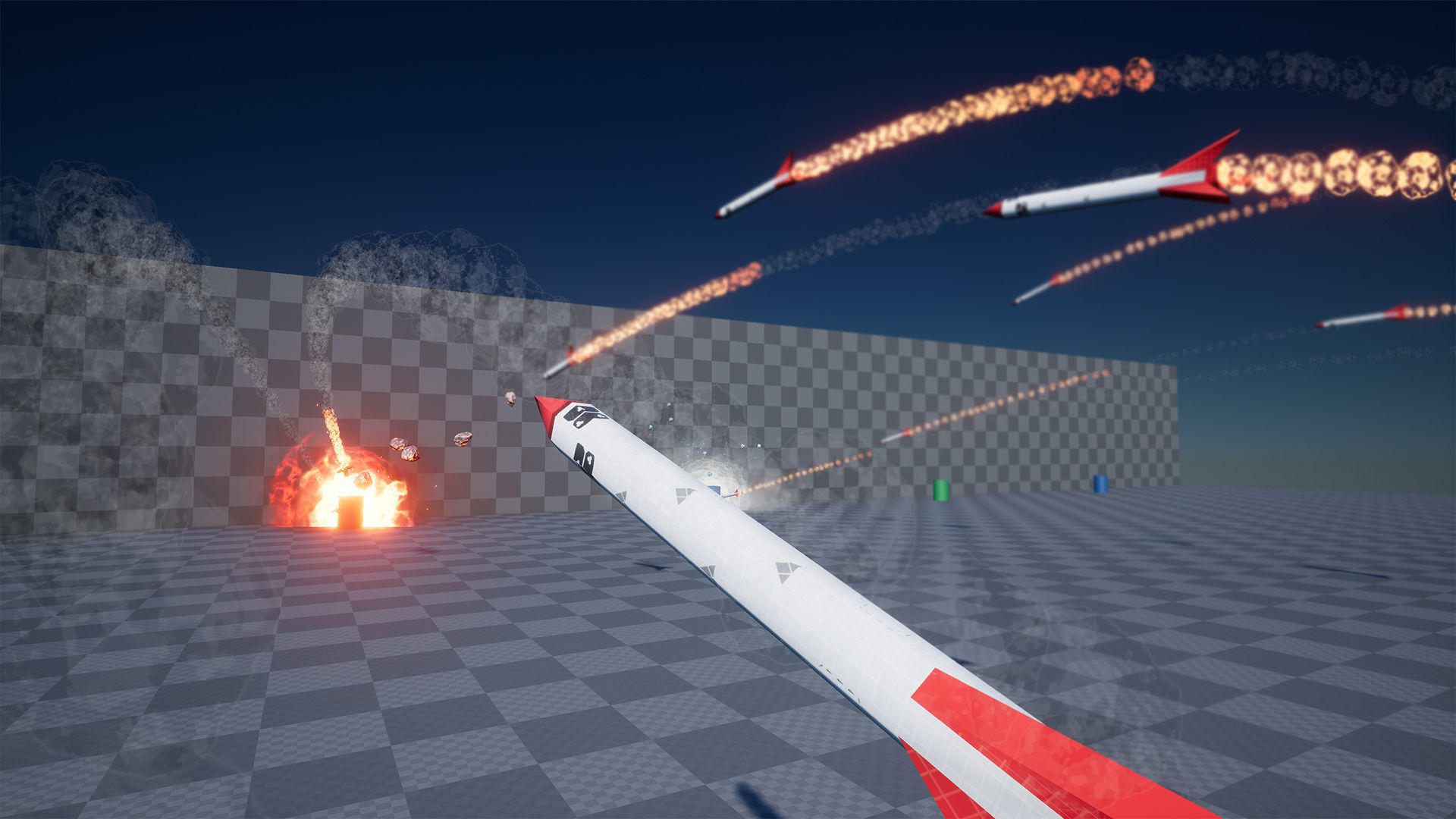 3D model Explosion Pack 1 - Nature Elements - Unreal Engine 4 VR / AR ...