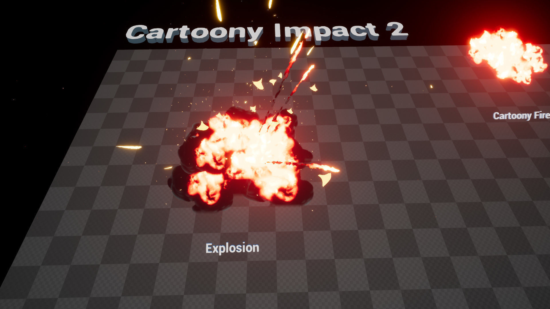 3D model Cartoony Impact Second Edition - Unreal Engine 4 VR / AR / low ...