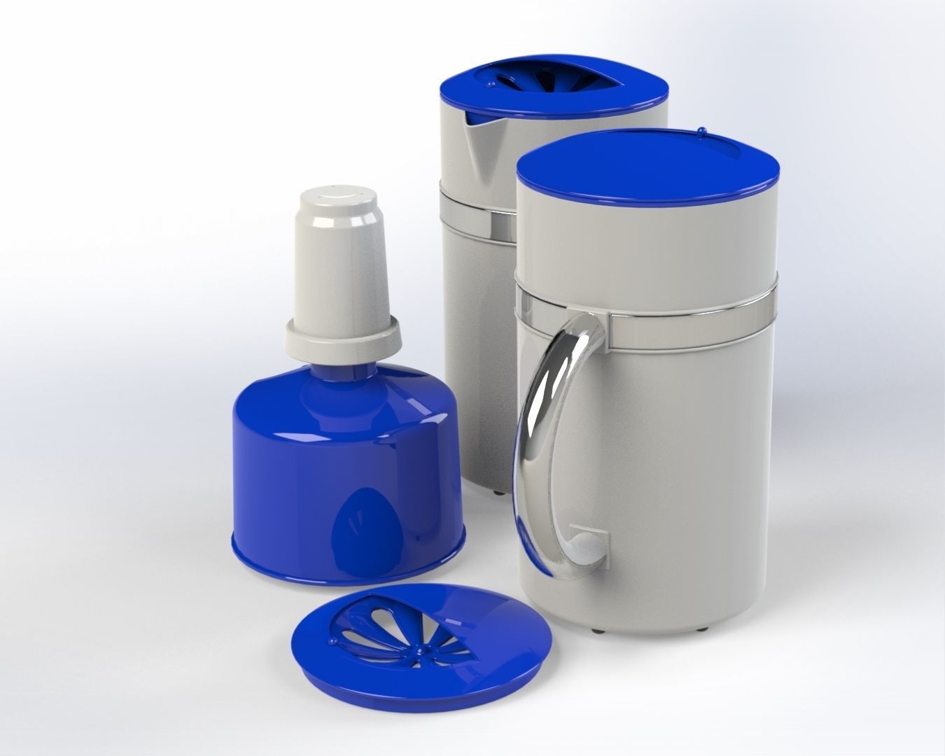 water filter jug 3D model | CGTrader