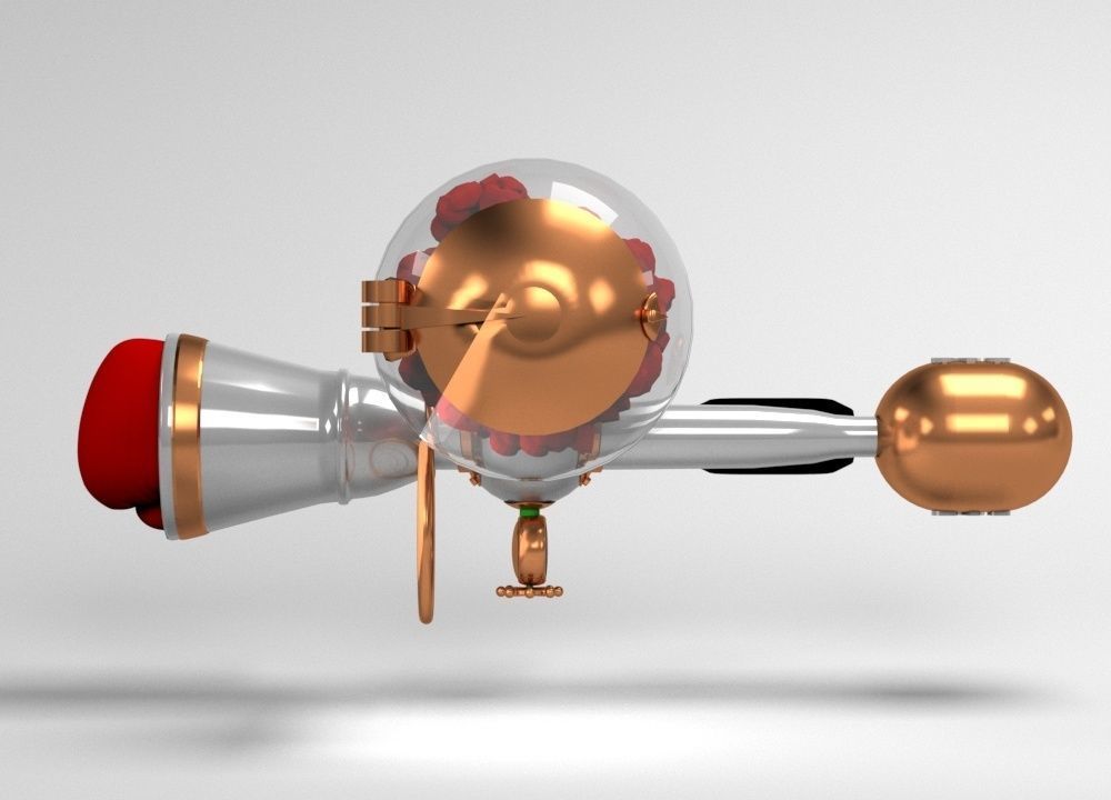 Boxing glove gun 3D model | CGTrader