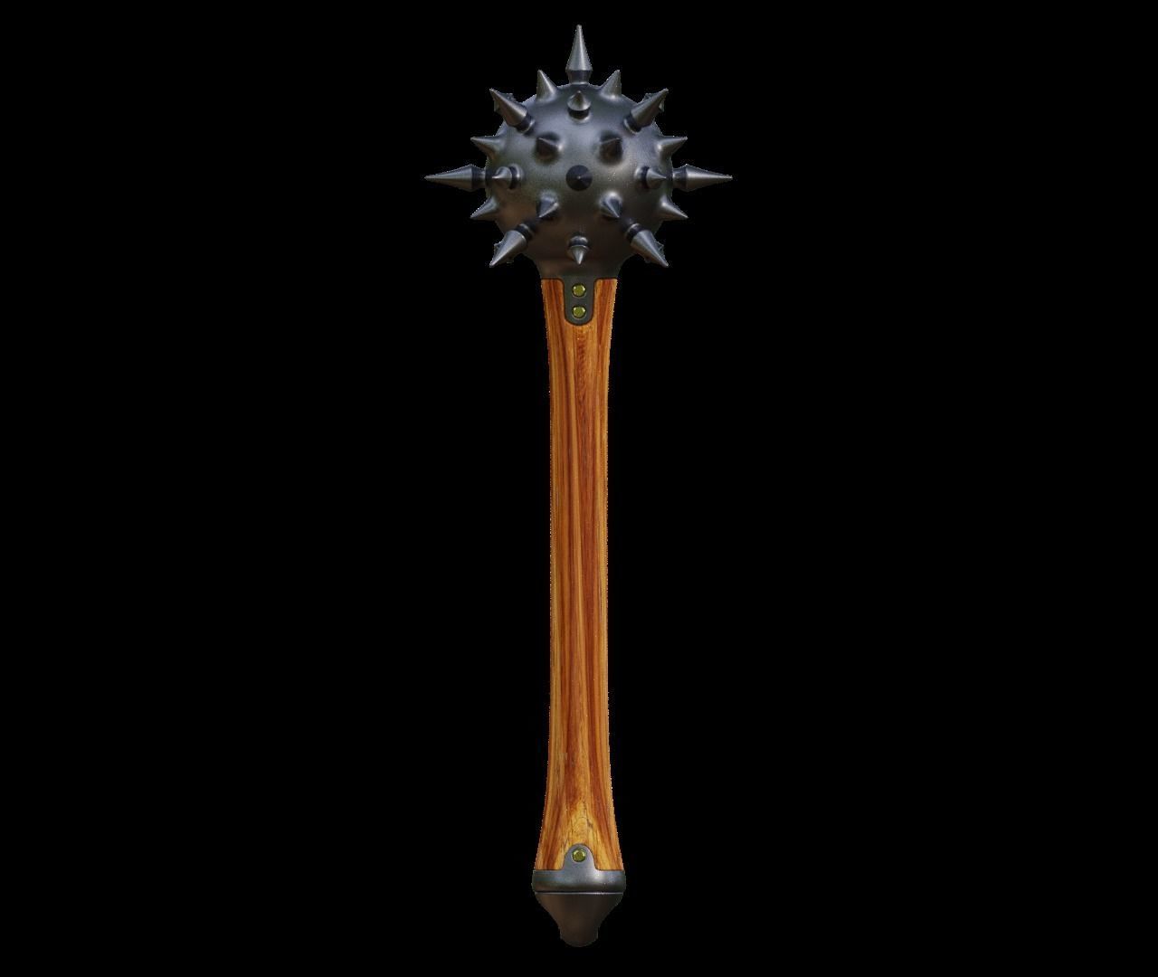 Battle mace 3D model | CGTrader
