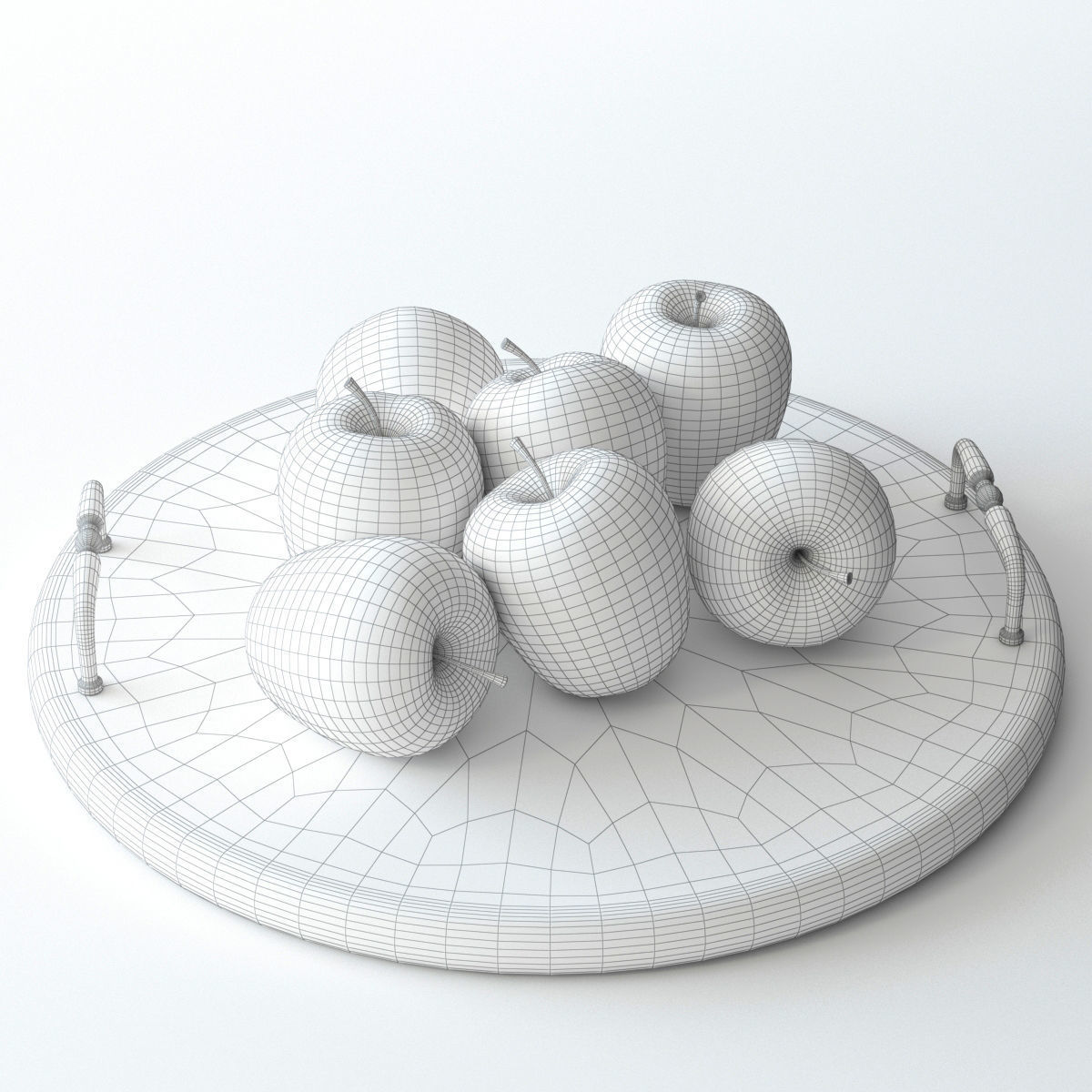 apples 3D model | CGTrader