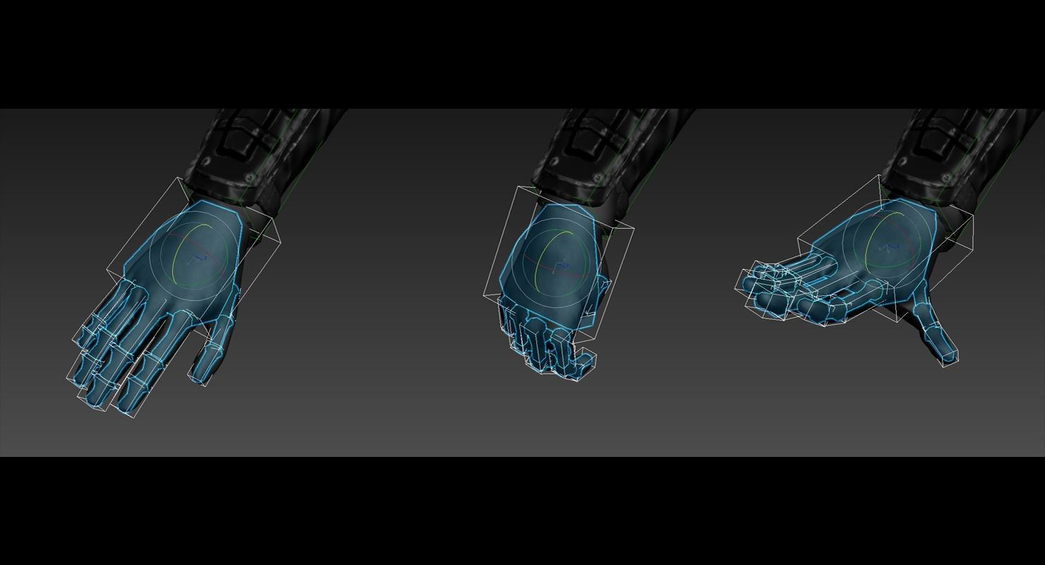 3D model Riot Armor VR / AR / low-poly rigged animated | CGTrader