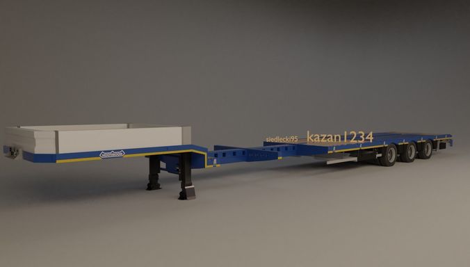 Nooteboom OSD 48 03V 3D model | CGTrader