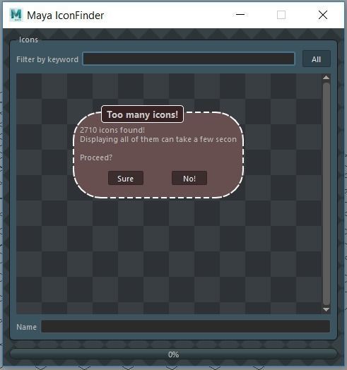 Maya Icon Finder free 3D model | CGTrader