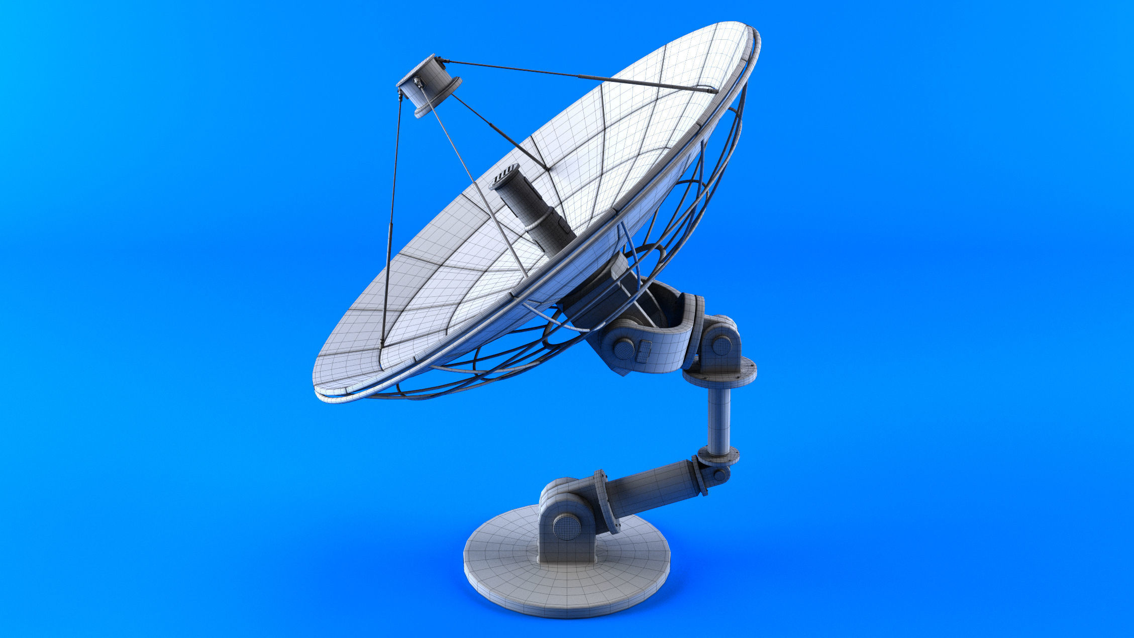 Radar 3D model animated rigged | CGTrader