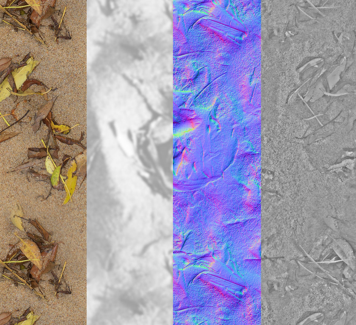 Texture Tiled Sand material Unreal and Unity VR / AR / low-poly | CGTrader