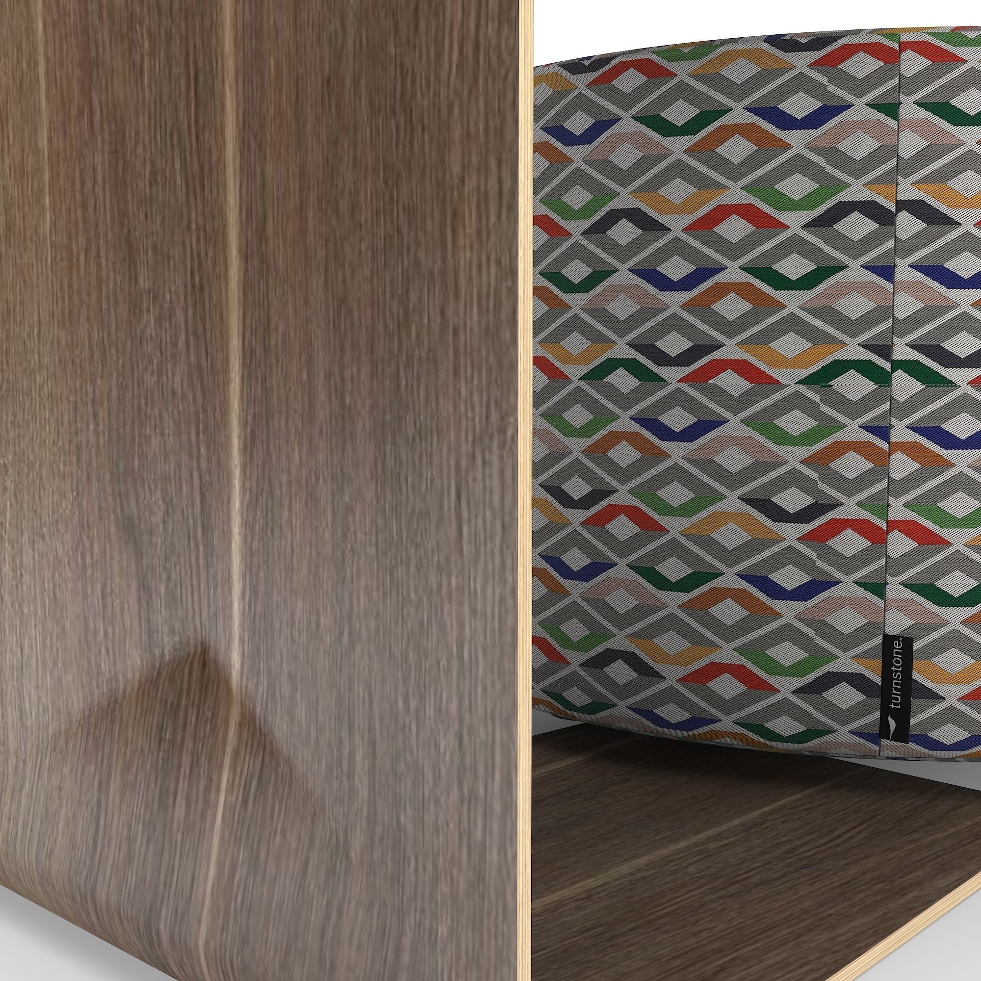 Turnstone Campfire Personal Table and Ottoman free 3D model | CGTrader