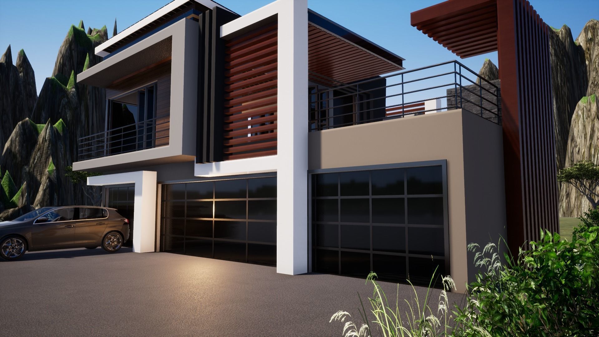 Garage 3D model | CGTrader