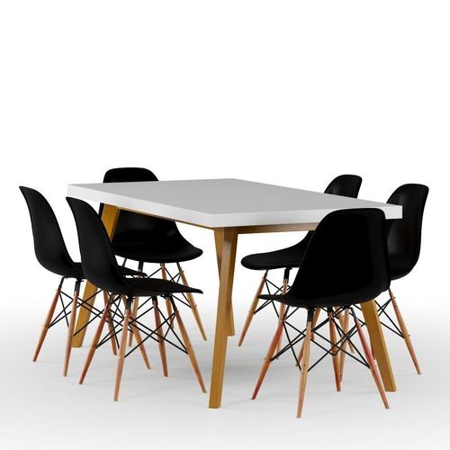 Eames Set Chairs and table 3D model | CGTrader