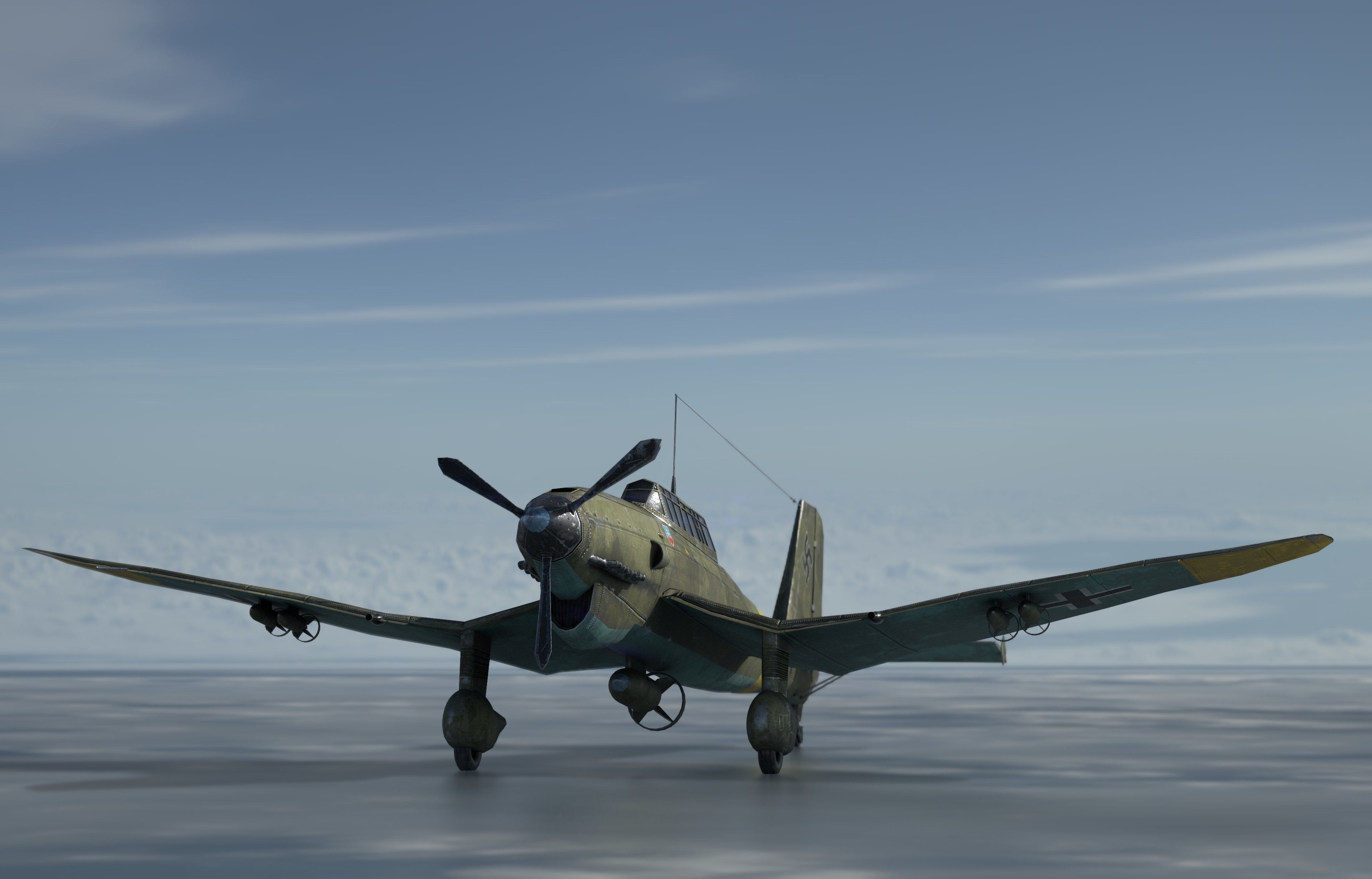 3D model JUNKERS JU 87 STUKA VR / AR / low-poly | CGTrader