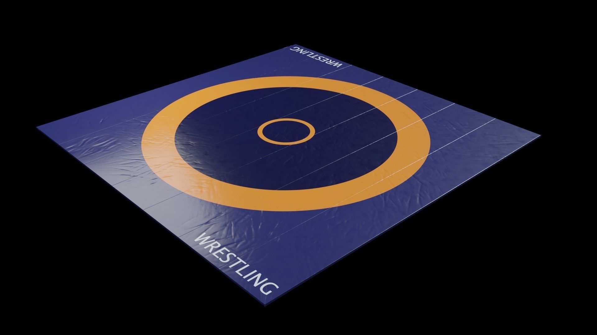 3D model Wrestling mats UWW sport surfaces VR / AR / low-poly | CGTrader