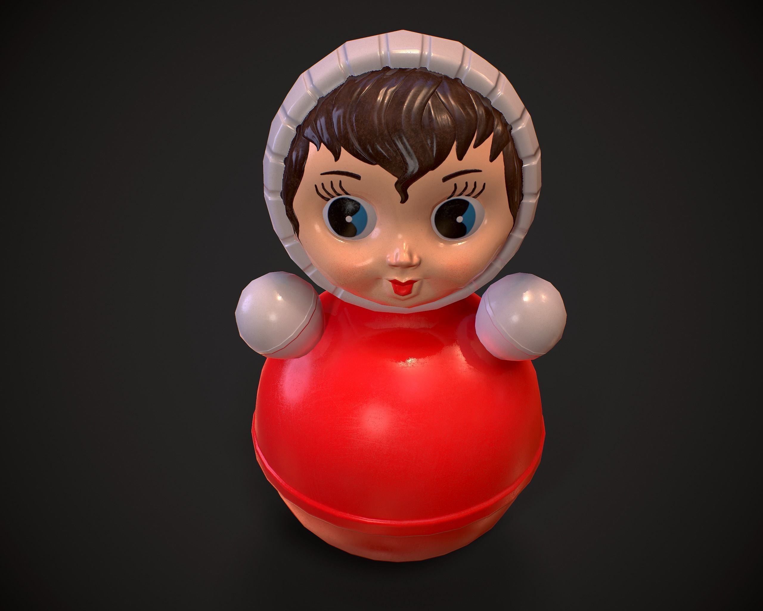 3D model Roly-Poly VR / AR / low-poly | CGTrader