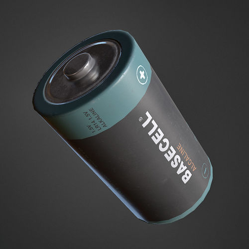 3D model Battery VR / AR / low-poly | CGTrader