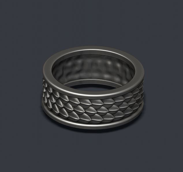 Skin ring 3D model 3D printable | CGTrader
