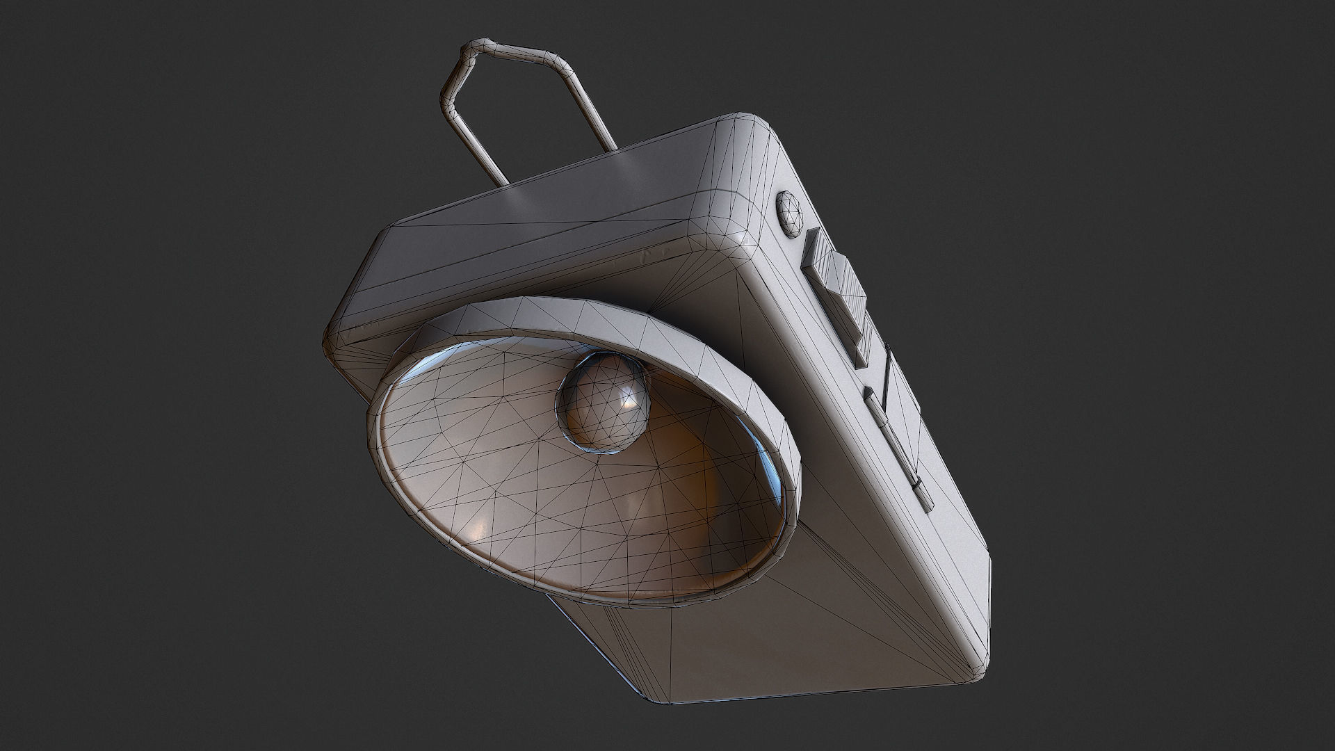 3D model Vintage Flashlight VR / AR / low-poly | CGTrader