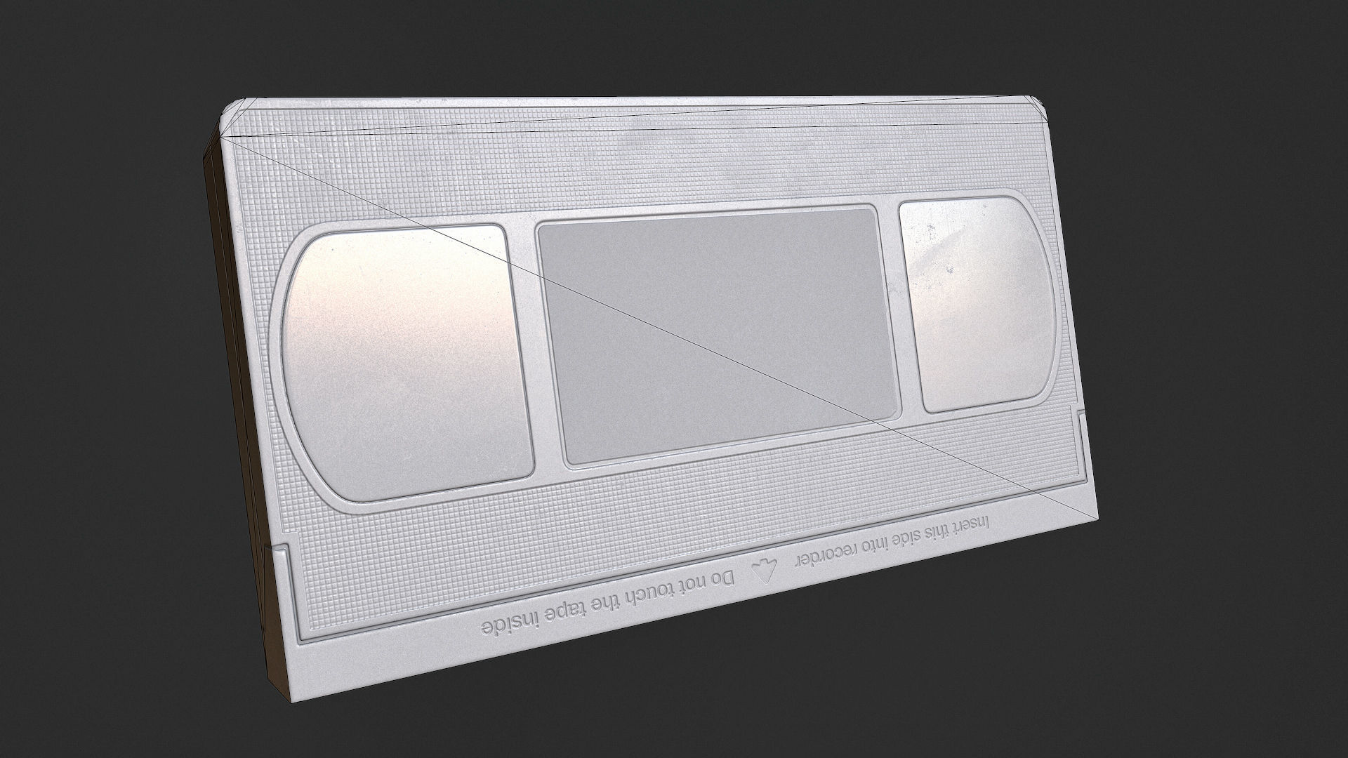 3D model VHS Tape VR / AR / low-poly | CGTrader