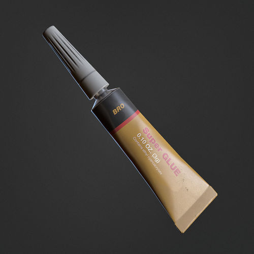 3D model Super Glue VR / AR / low-poly | CGTrader
