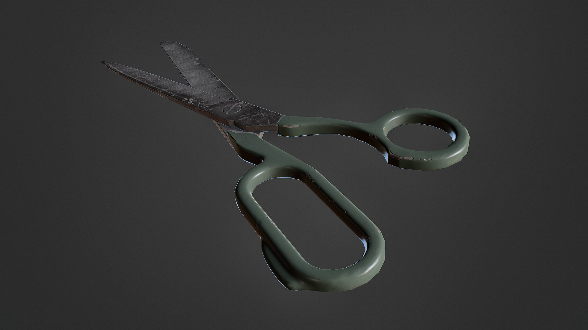 3D model Scissors pair of VR / AR / low-poly | CGTrader