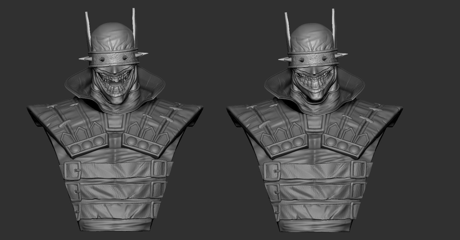 Batman who laughs 3D model 3D printable | CGTrader