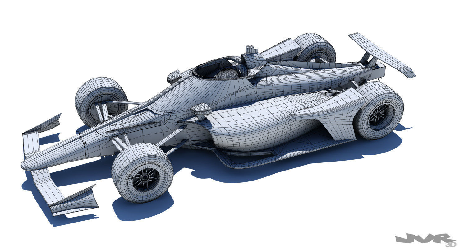 Indycar 2020 - Oval version 3D model | CGTrader