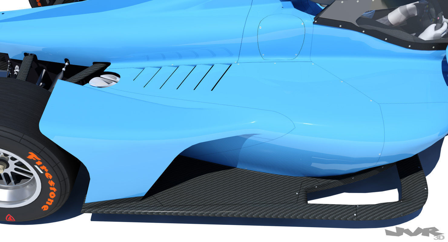 Indycar 2020 - Oval version 3D model | CGTrader