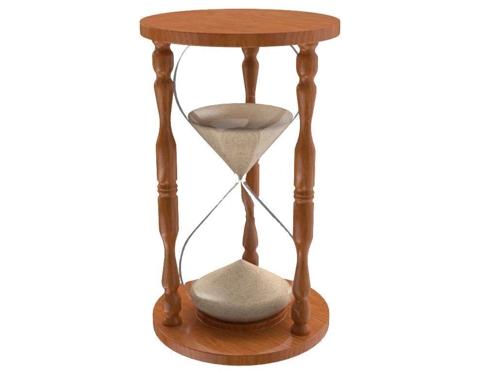 Sand Clock 3D model | CGTrader