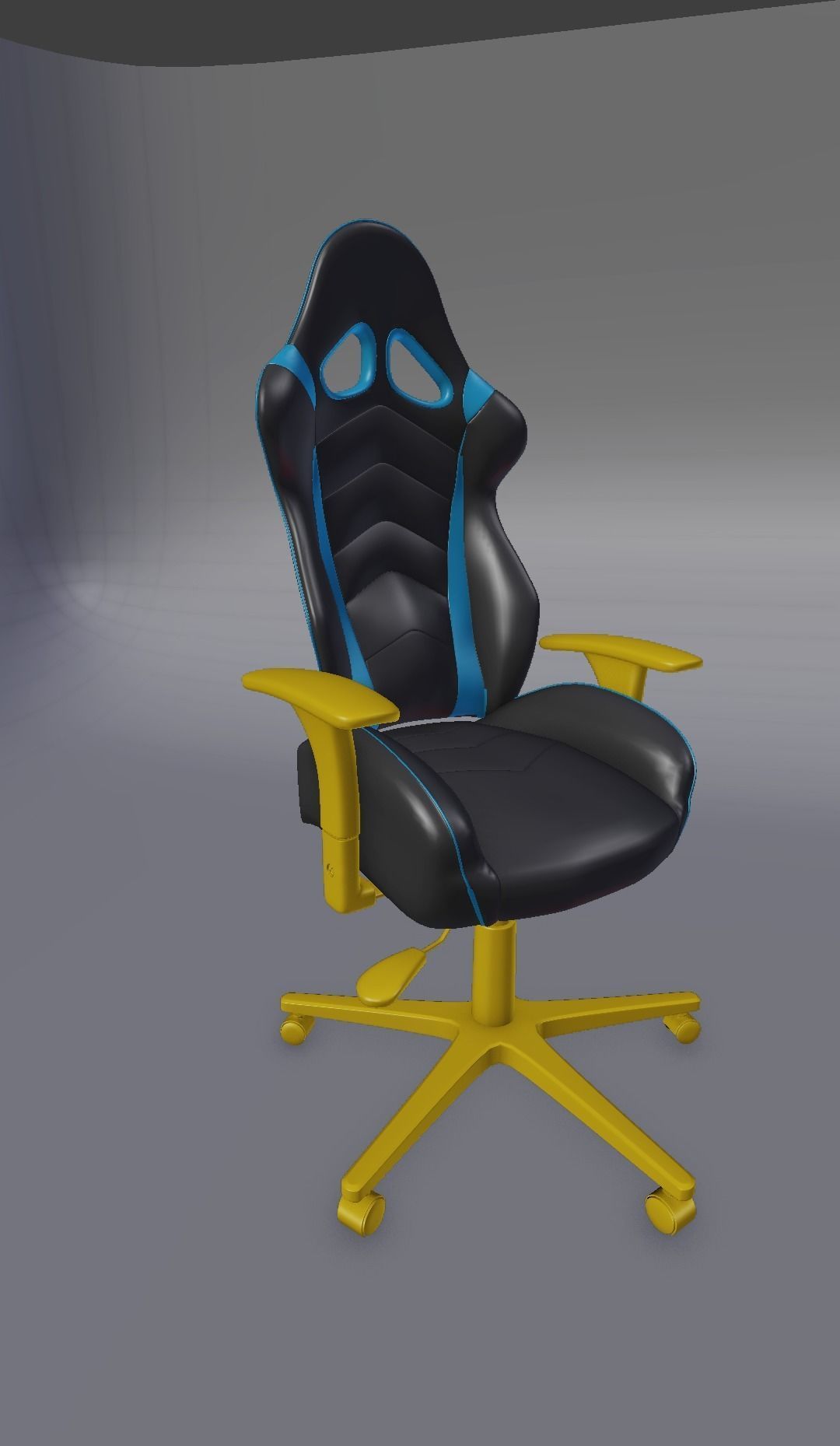 gaming chair 3D model | CGTrader