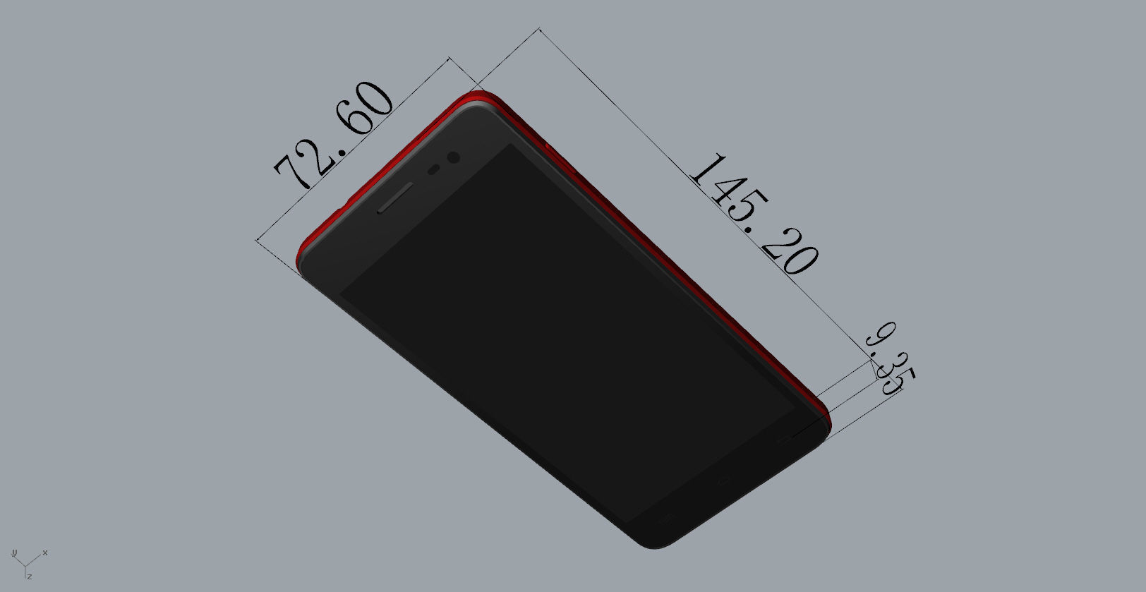 smart phone 3D model 3D model 3D printable | CGTrader