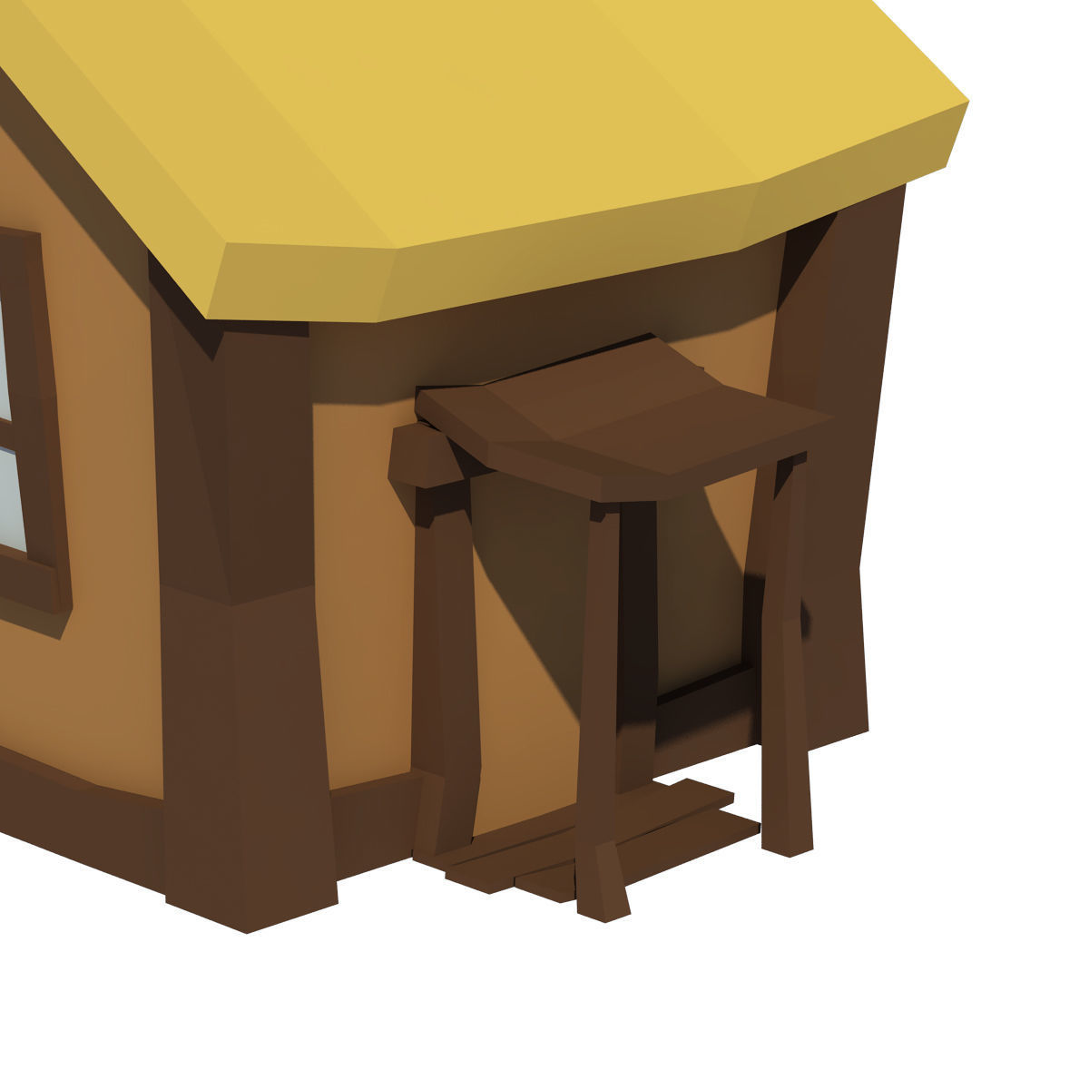 3D model Cartoon house VR / AR / low-poly | CGTrader