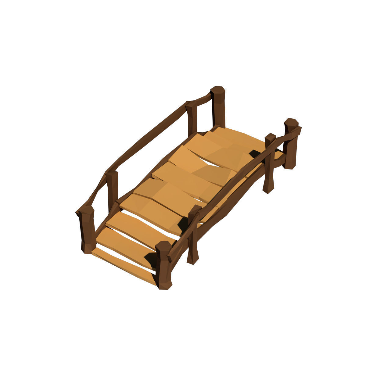 3D model Cartoon bridge VR / AR / low-poly | CGTrader