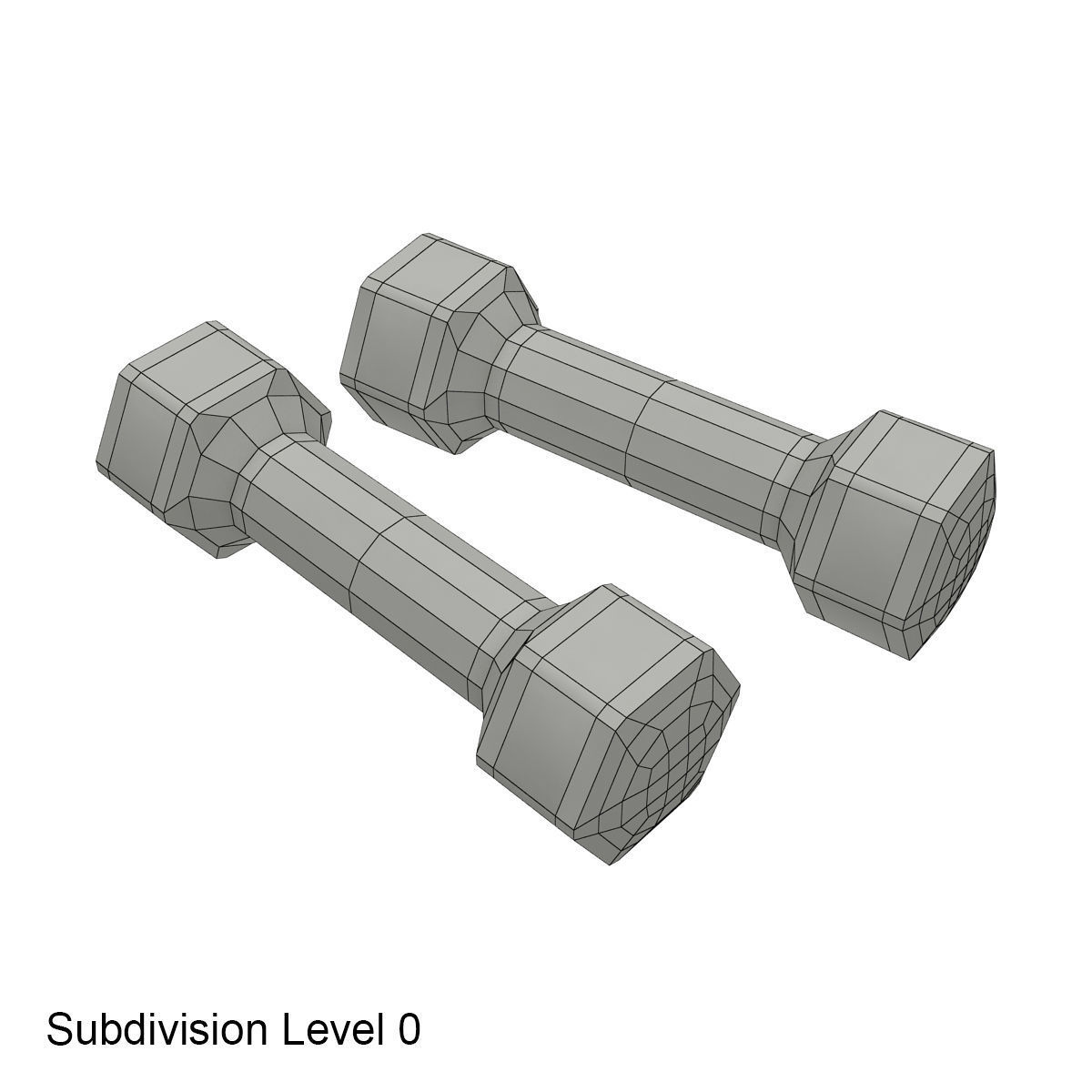 Dumbbell 3D model | CGTrader
