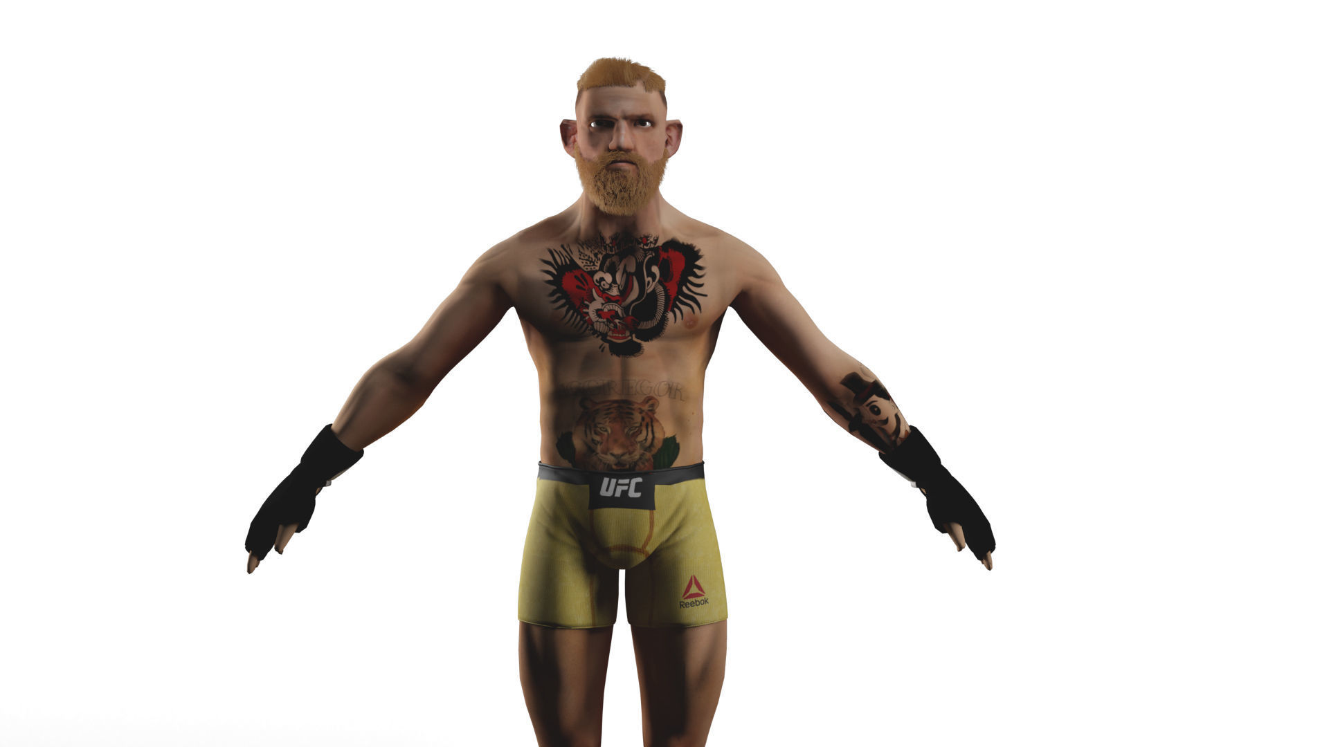 3D model conor mcgregor 3d model VR / AR / low-poly | CGTrader