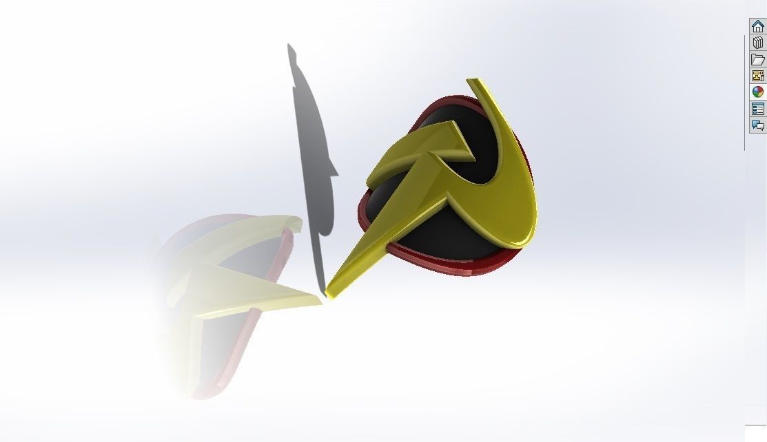 Robin Symbol of Tim Drake 3D model | CGTrader