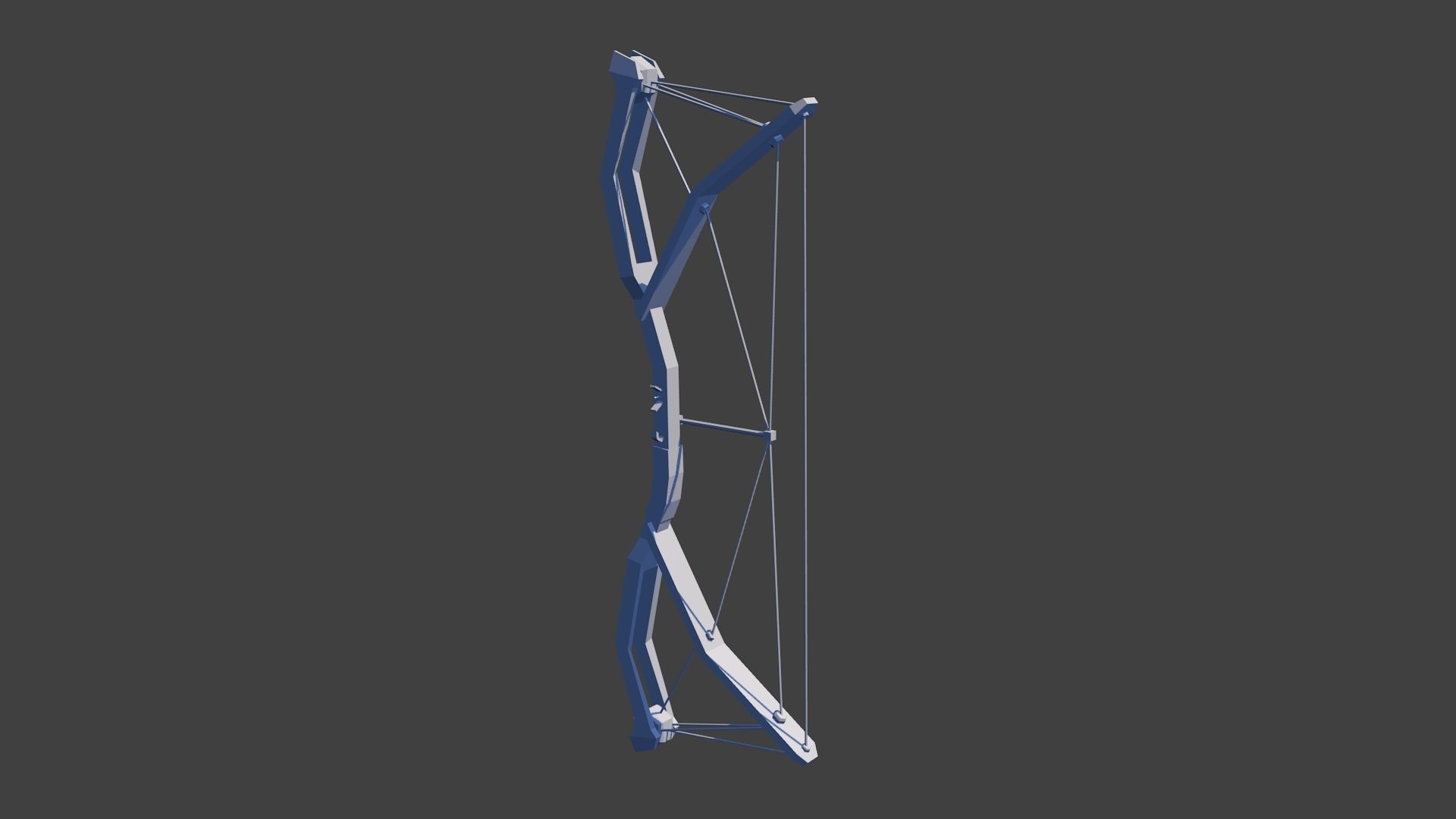 Low poly tactical bow free VR / AR / low-poly 3D model rigged | CGTrader
