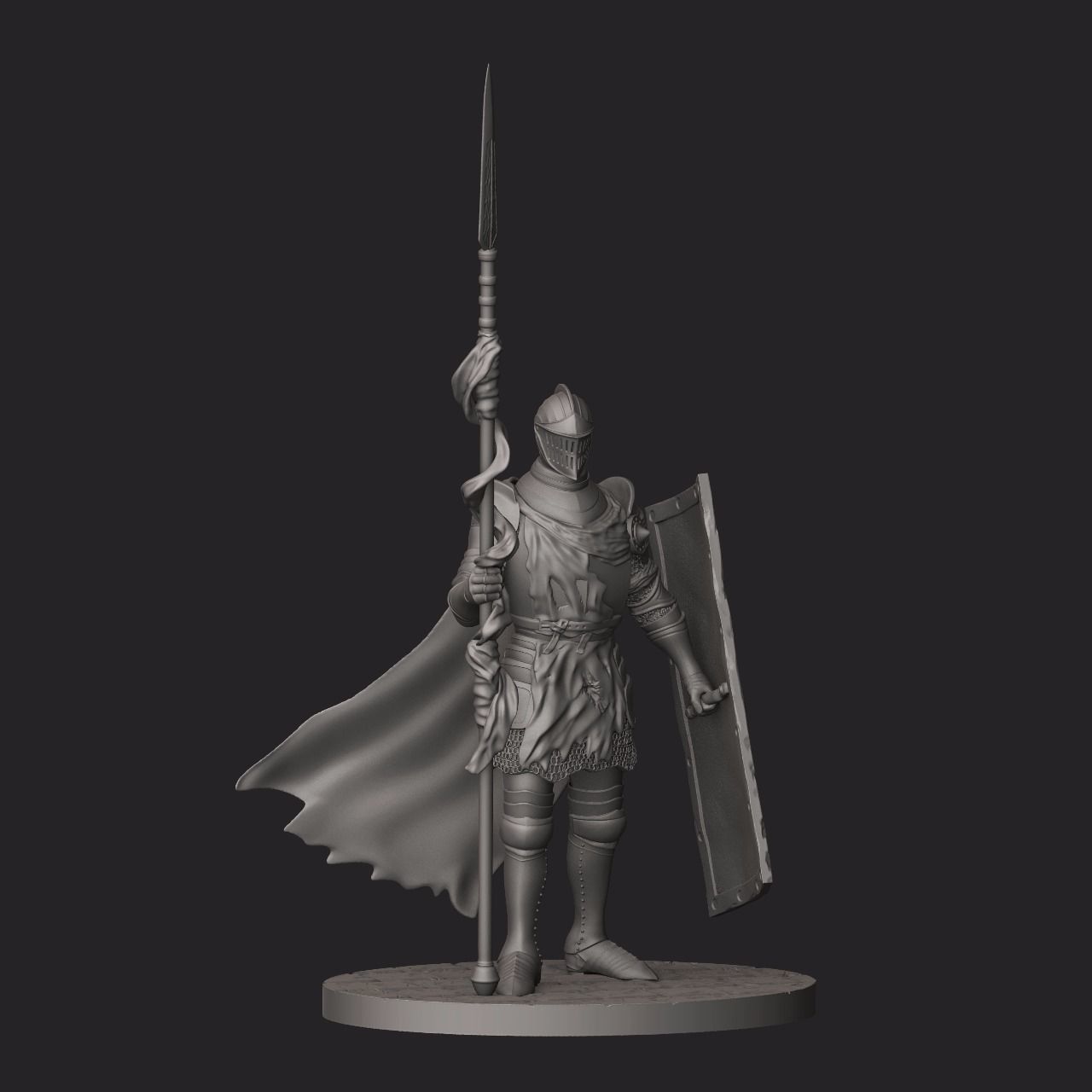 Dark Souls Lothric knight 45mm 3D model 3D printable | CGTrader