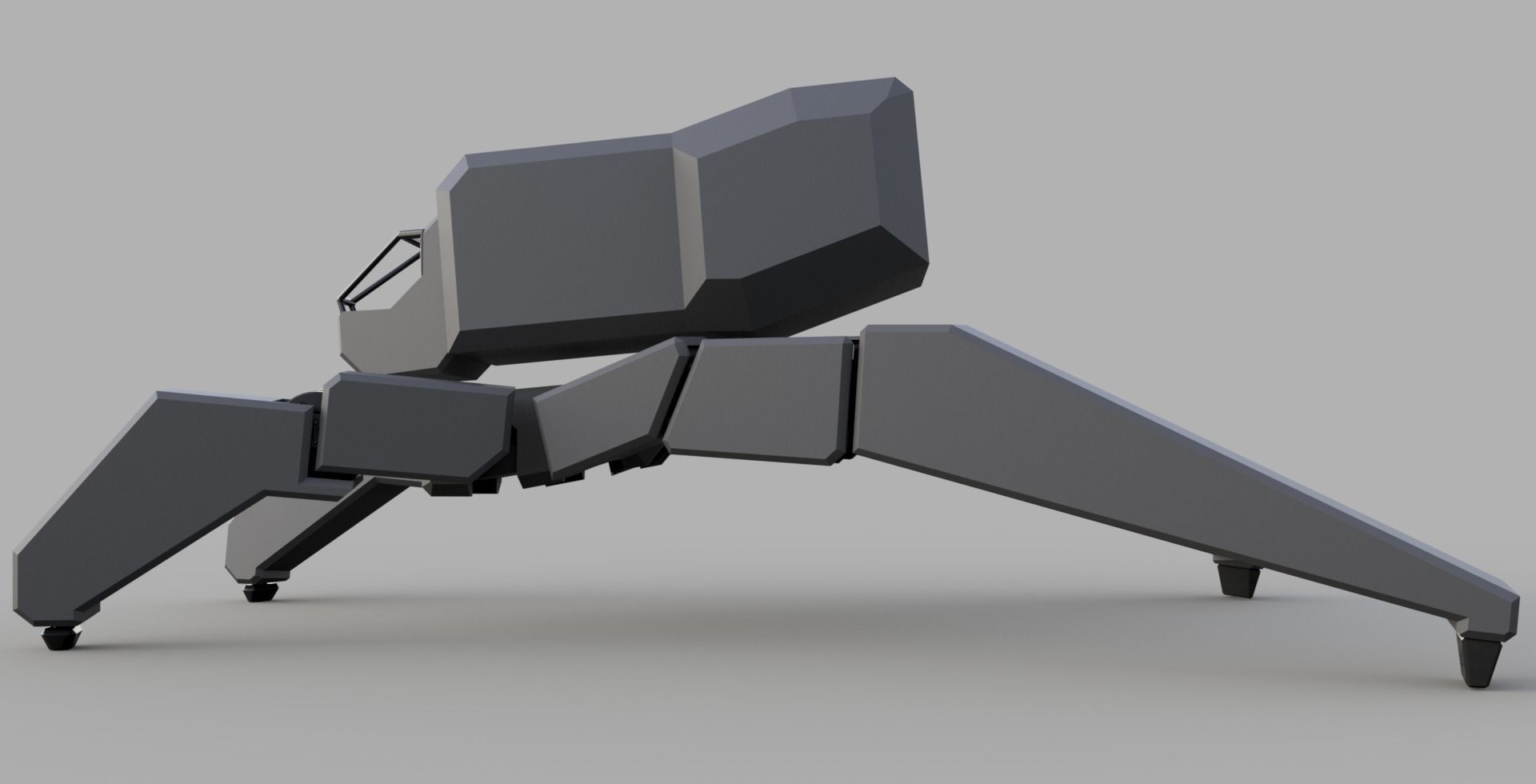 Mech Base Mesh 3D model | CGTrader