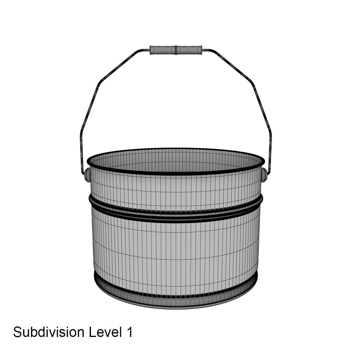 Bucket 3D model | CGTrader