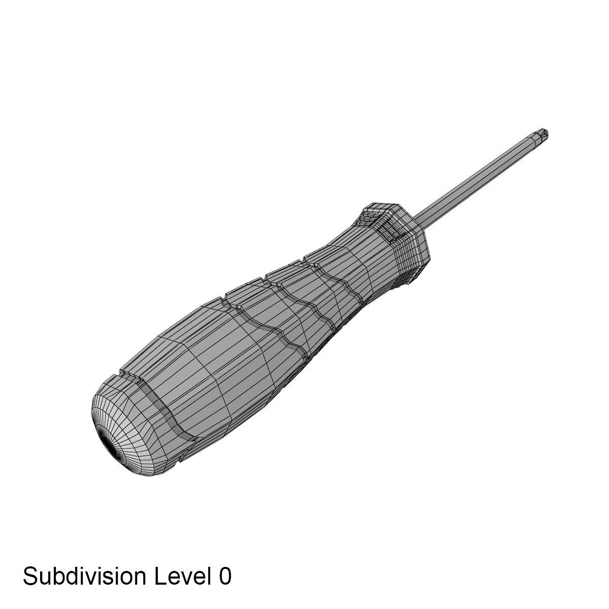 Screwdriver 3D model | CGTrader