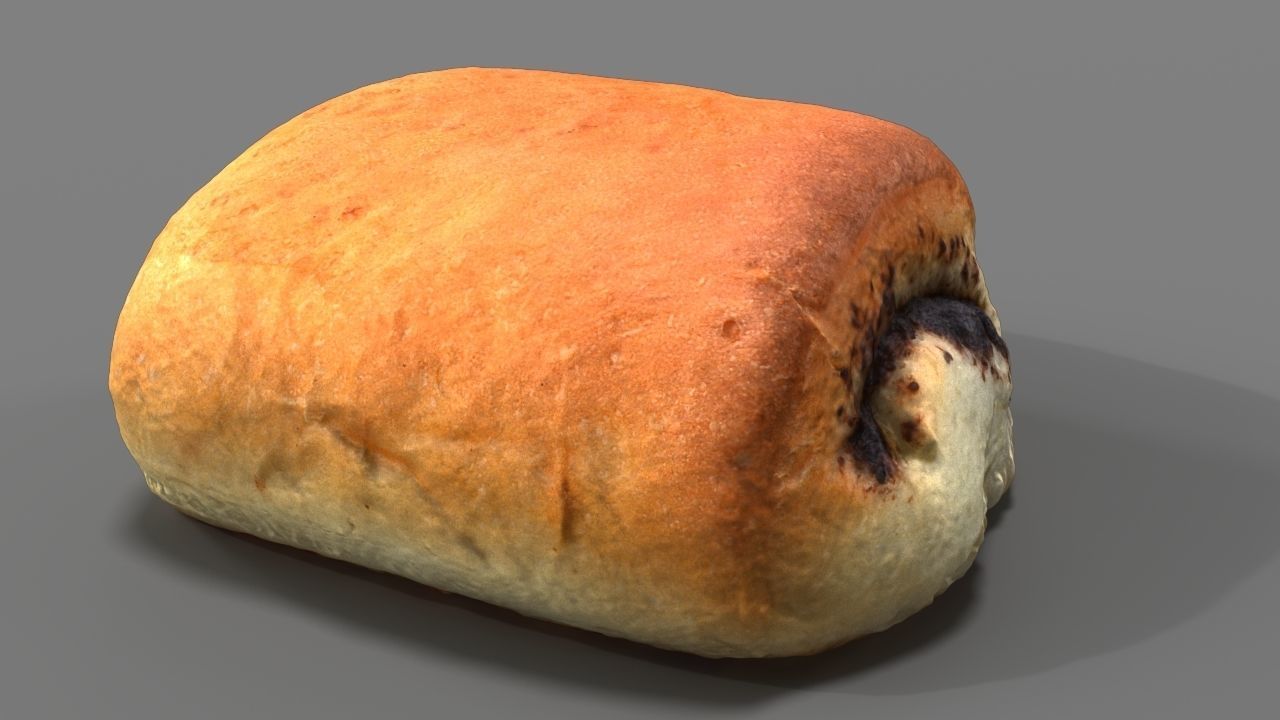 3D model bun 3d model VR / AR / low-poly | CGTrader
