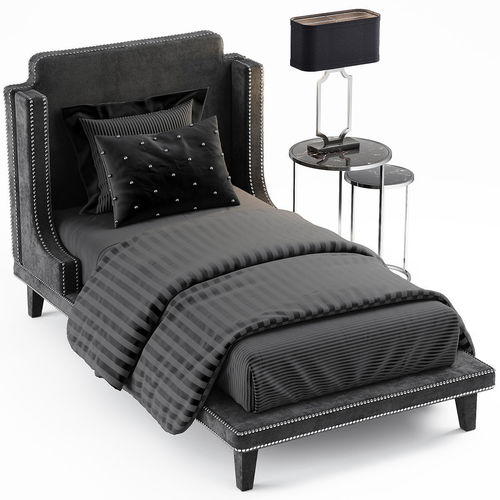 SINGLE BED 13 3D model | CGTrader