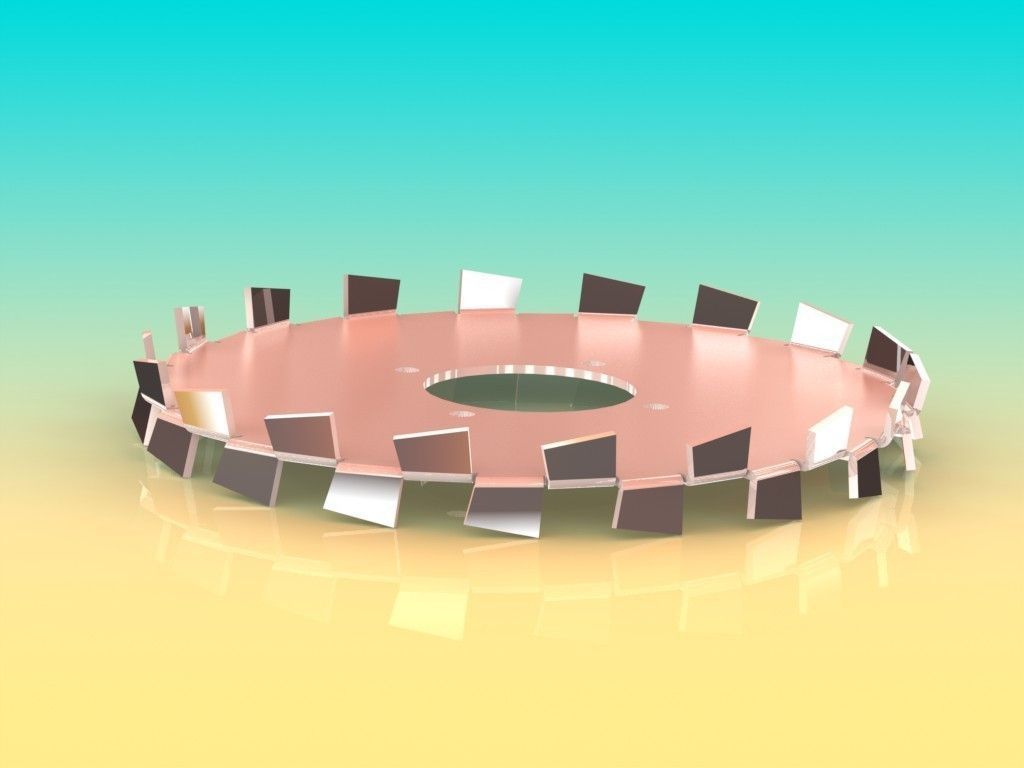 High shear disperser blade sheet metal design free 3D model | CGTrader