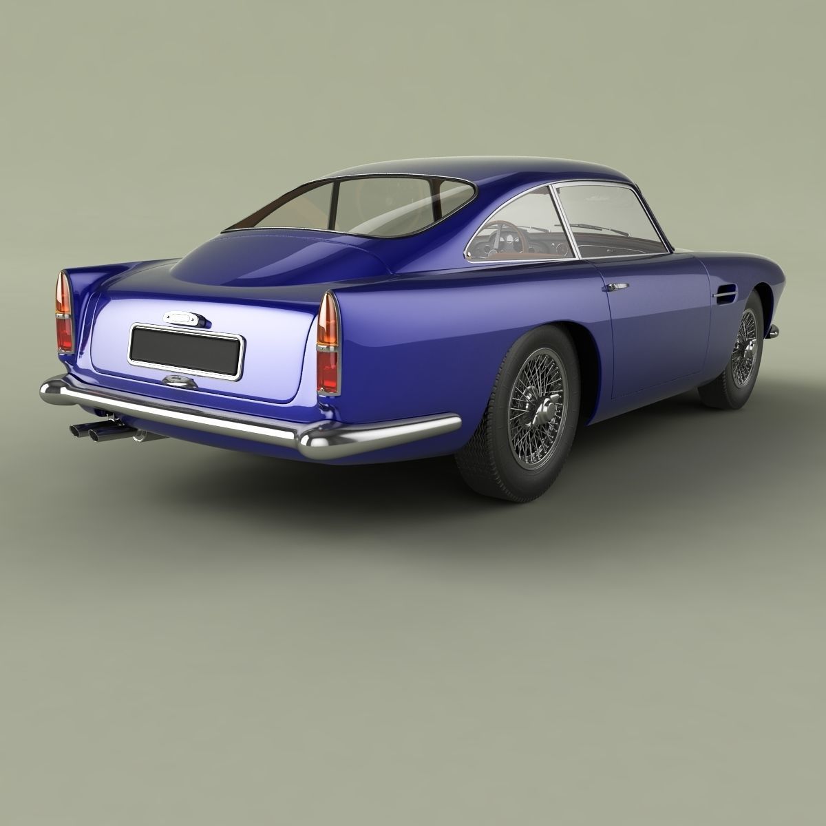 Aston Martin DB4 3D model | CGTrader