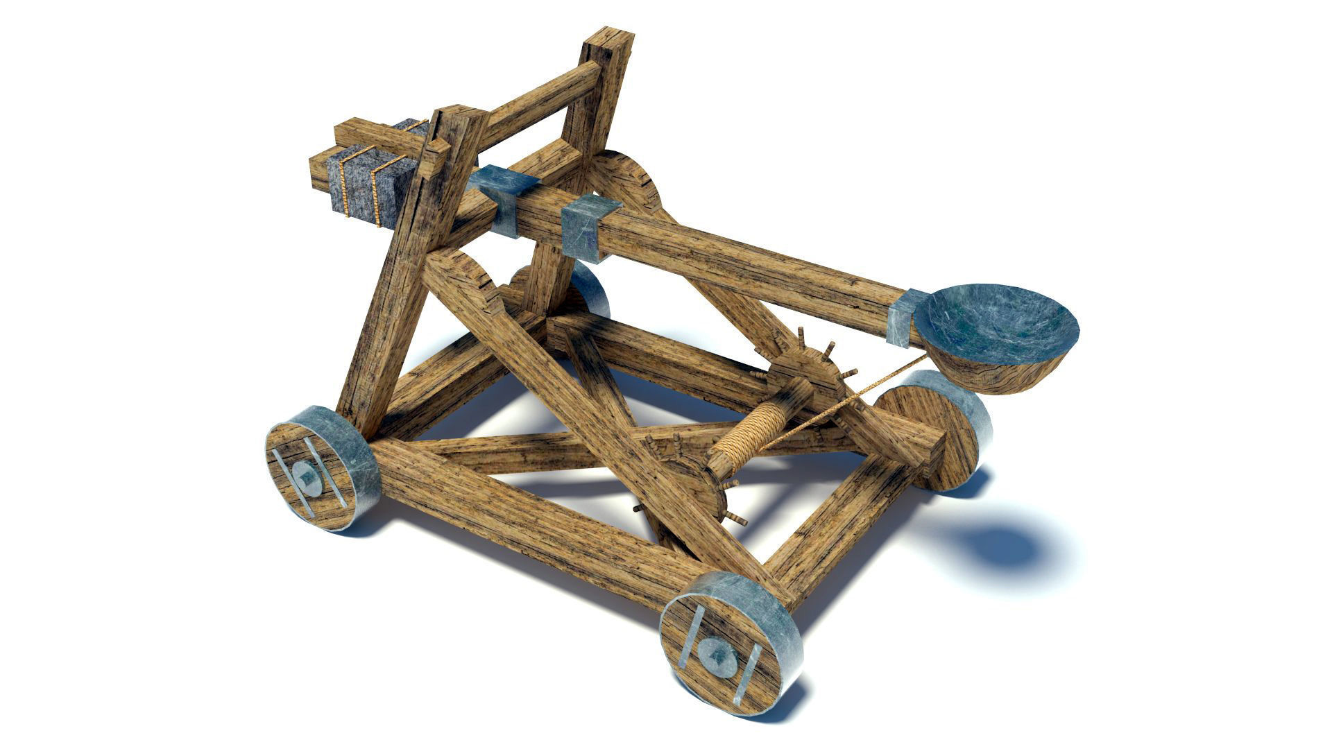 Catapult 3D model | CGTrader