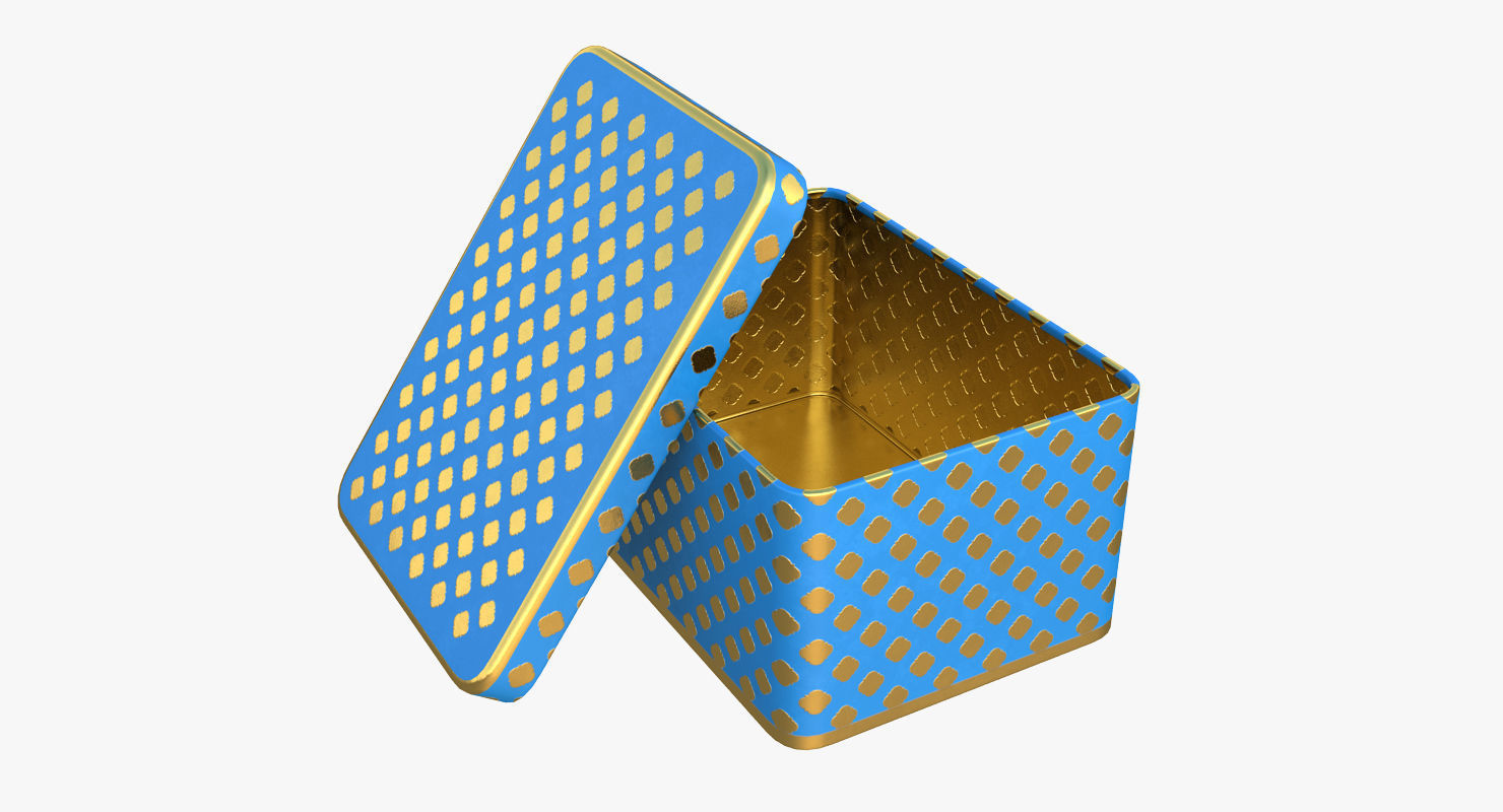 3D model Metal Box model VR / AR / low-poly | CGTrader