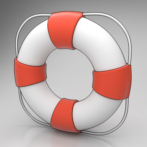 Lifebuoy 3D model | CGTrader